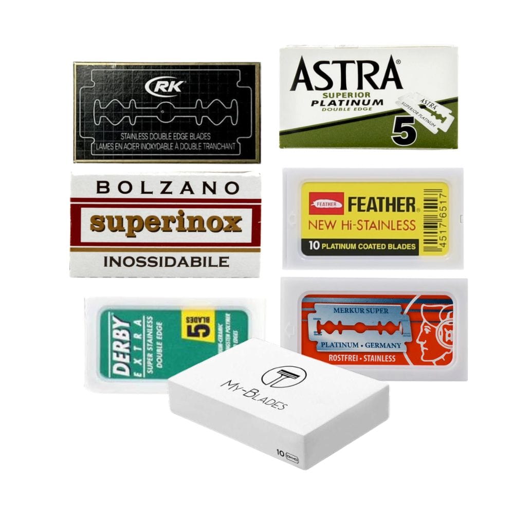 Double Edge Blade Sampler 50 – Style & Swagger