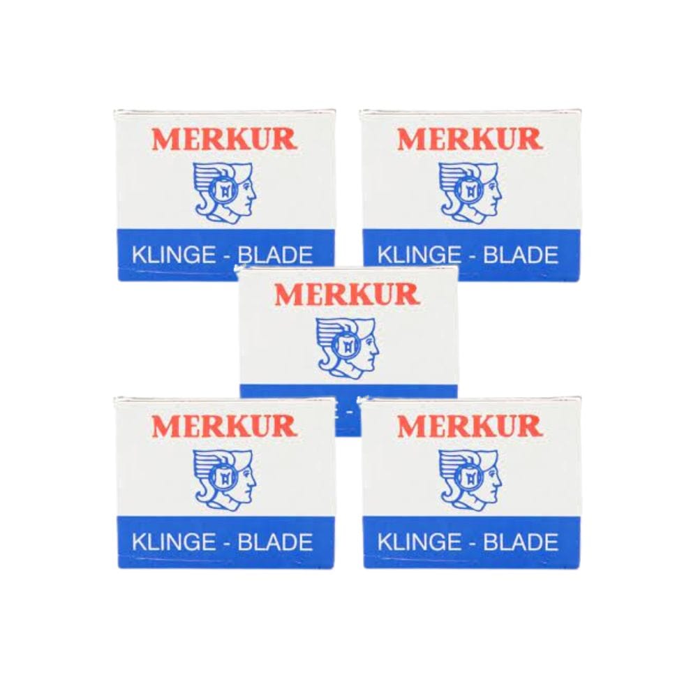 Merkur 908 Beard & Moustache Razor Blades (50) – Style & Swagger