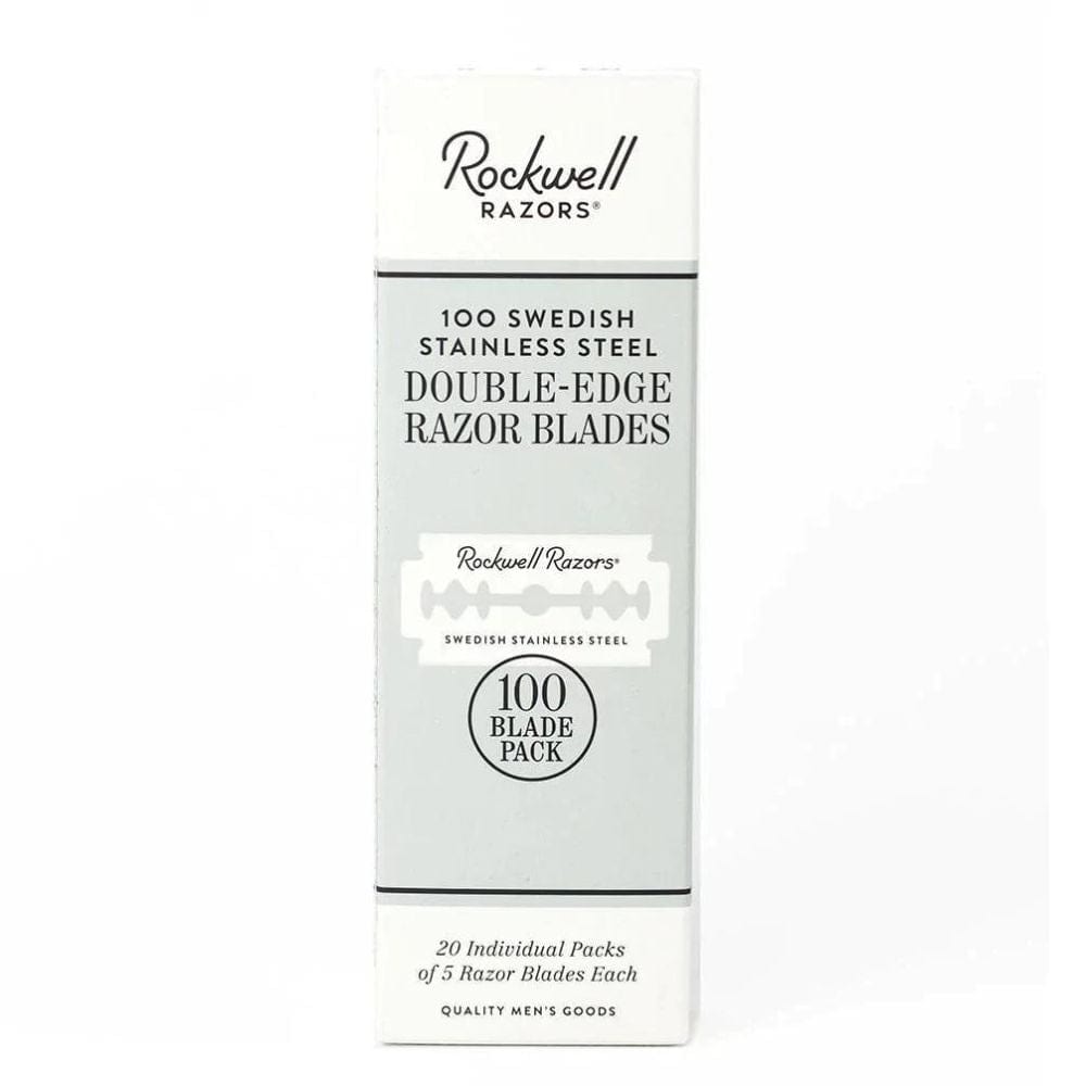 Rockwell Double Edge Razor Blades (100) – Style & Swagger