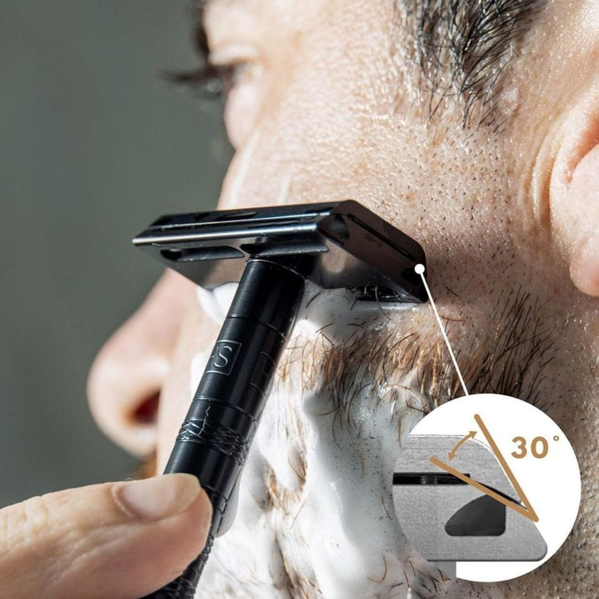 Henson Shaving AL13 DE Safety Razor Steel Blue – Style & Swagger