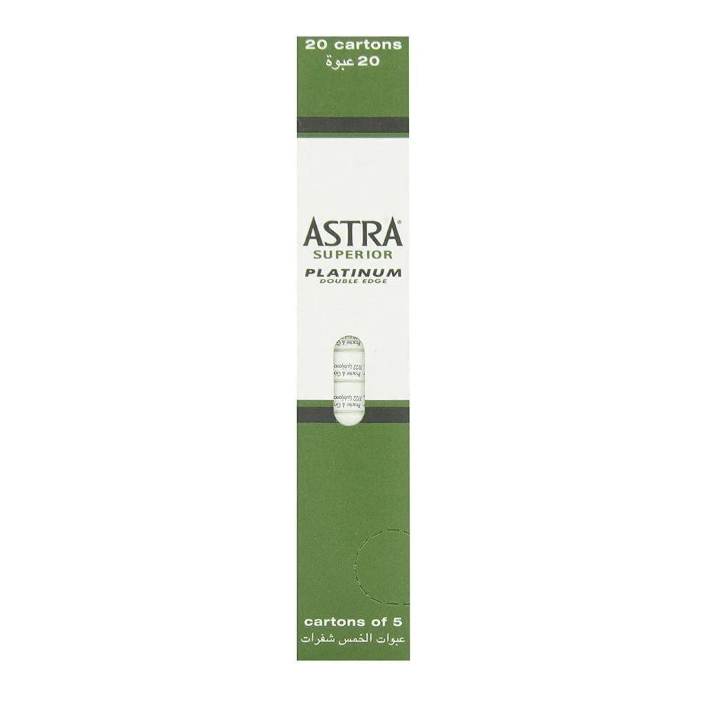 Astra Super Platinum Double Edge Razor Blades (100) – Style & Swagger