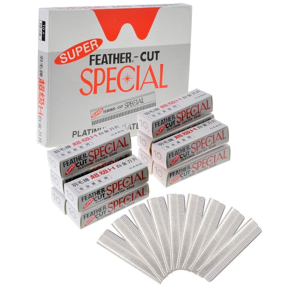 Feather Cut Special Blades (10) – Style & Swagger