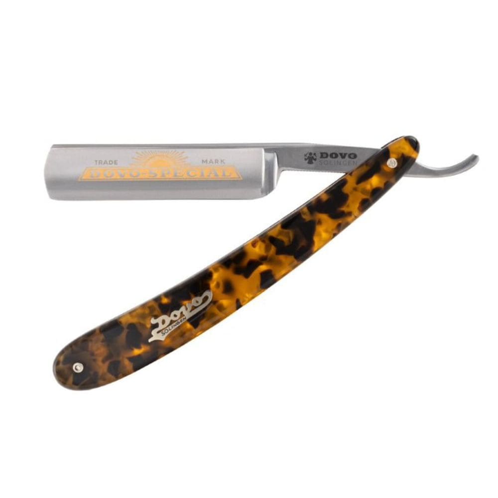 Dovo Straight Razor Special 5/8" Faux Tortoise Resin Handle – Style ...